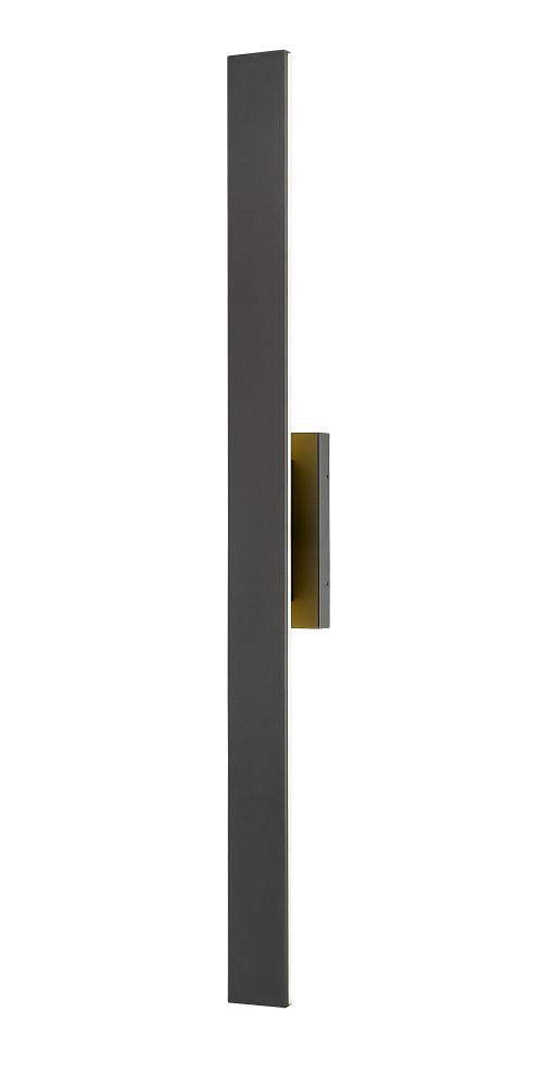 Z-Lite Stylet 4 Light Outdoor Wall Light in Sand Black Finish Model: 5 ...