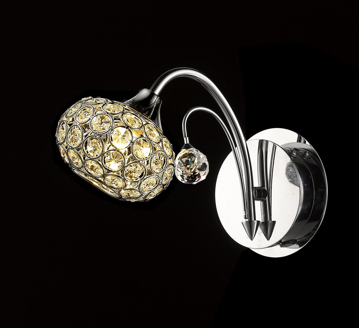 7102 Lighting Originals Jewel Collection Crystal Wall Light– Lighting ...
