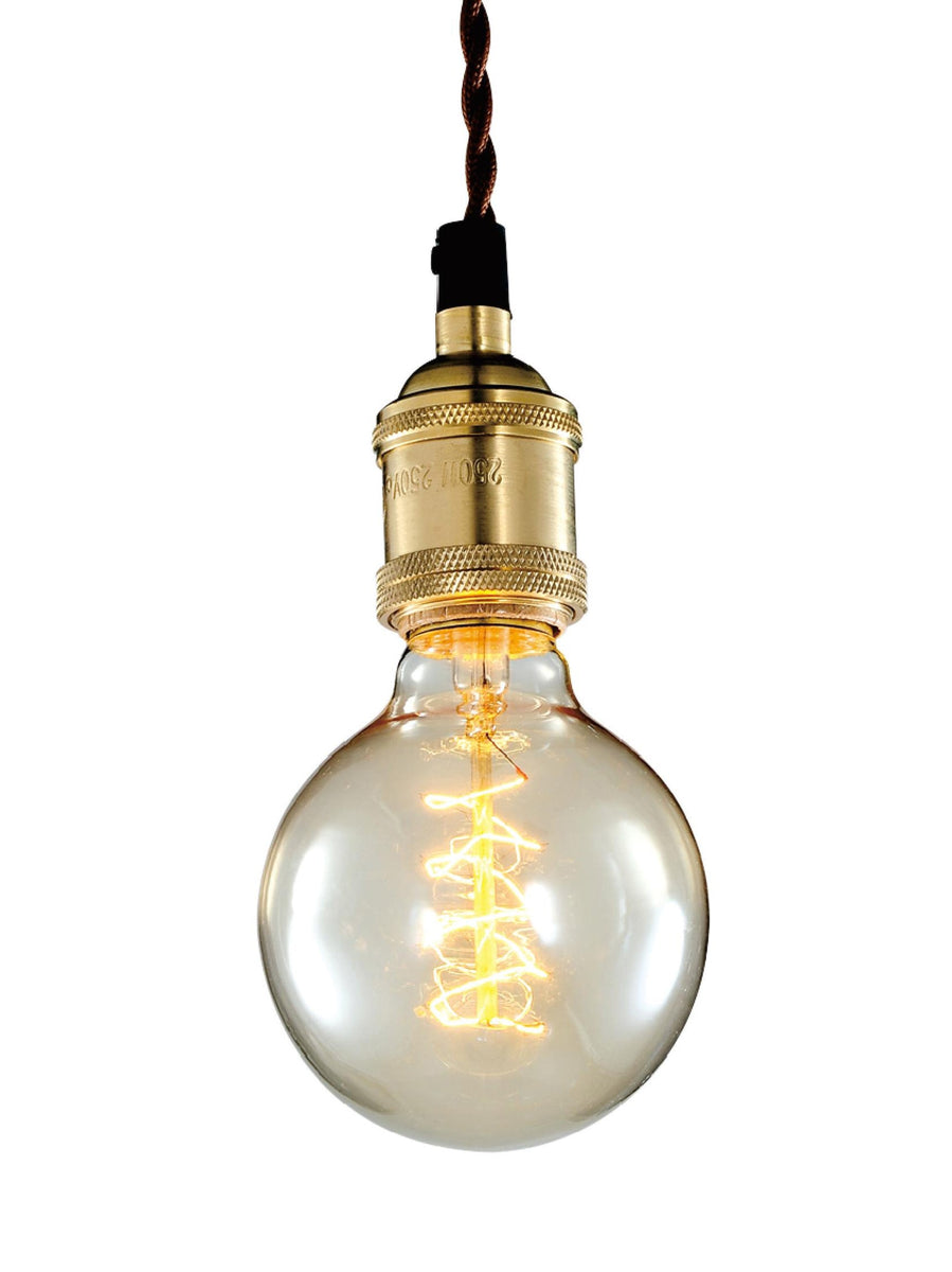 Bethel International 1 Light Single Pendant Lighting Model: AV60-1BRN ...