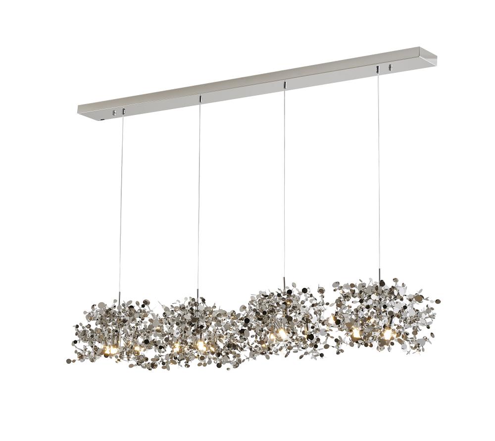 Bethel International 12 Light Island Lighting Model: DLS109C63S ...