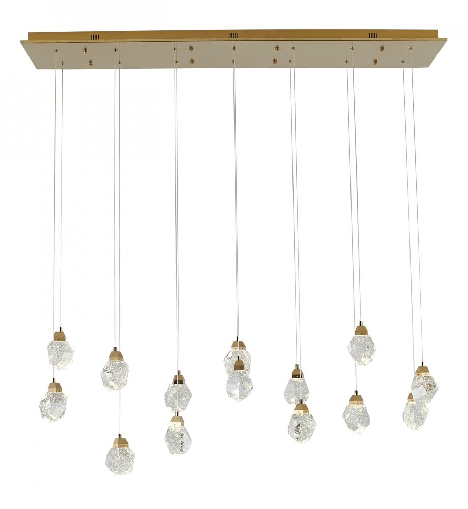 Bethel International 14 Light LED Island Lighting Model: OC55C60G ...
