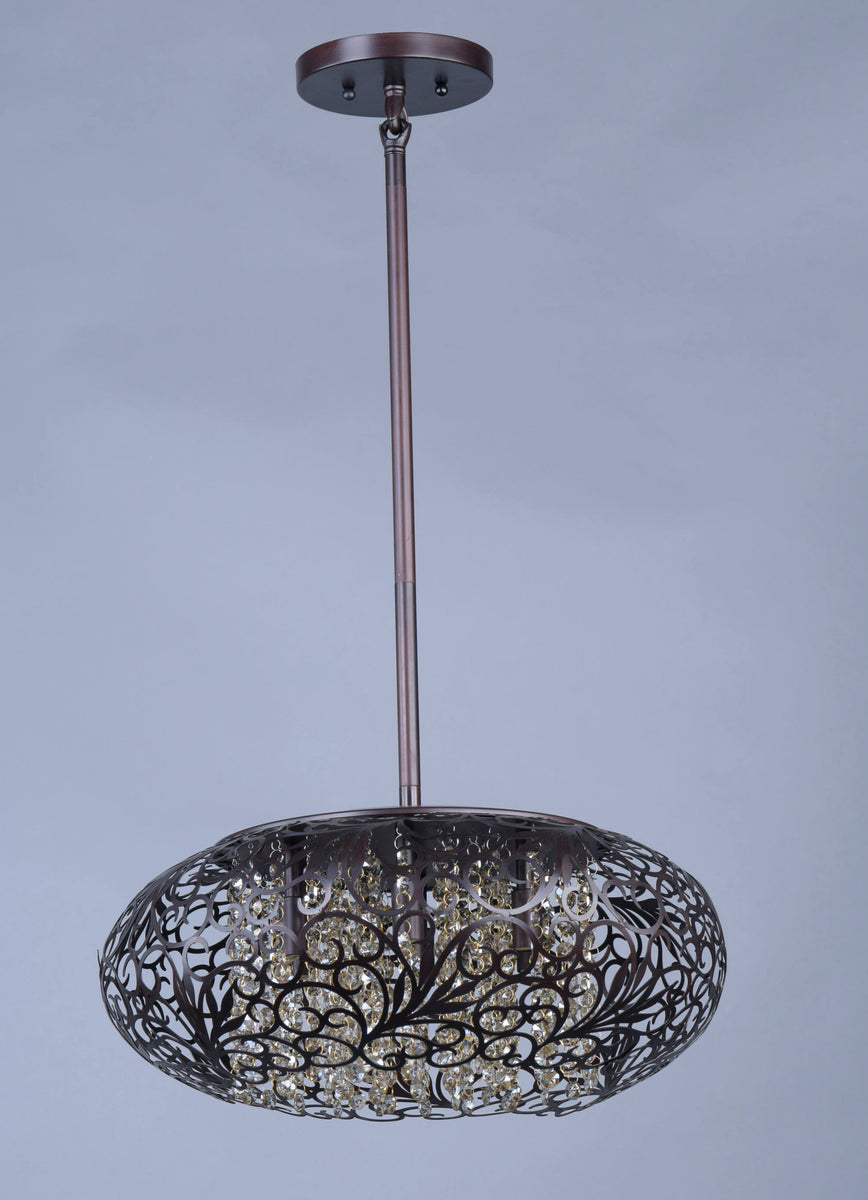 Maxim Arabesque Single Pendant Model: 24154BCGS– Lighting Originals