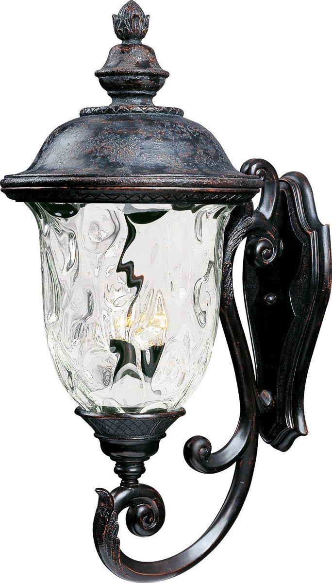 Maxim Carriage House Vx 3 Light Outdoor Wall Model: 40425WGOB– Lighting ...