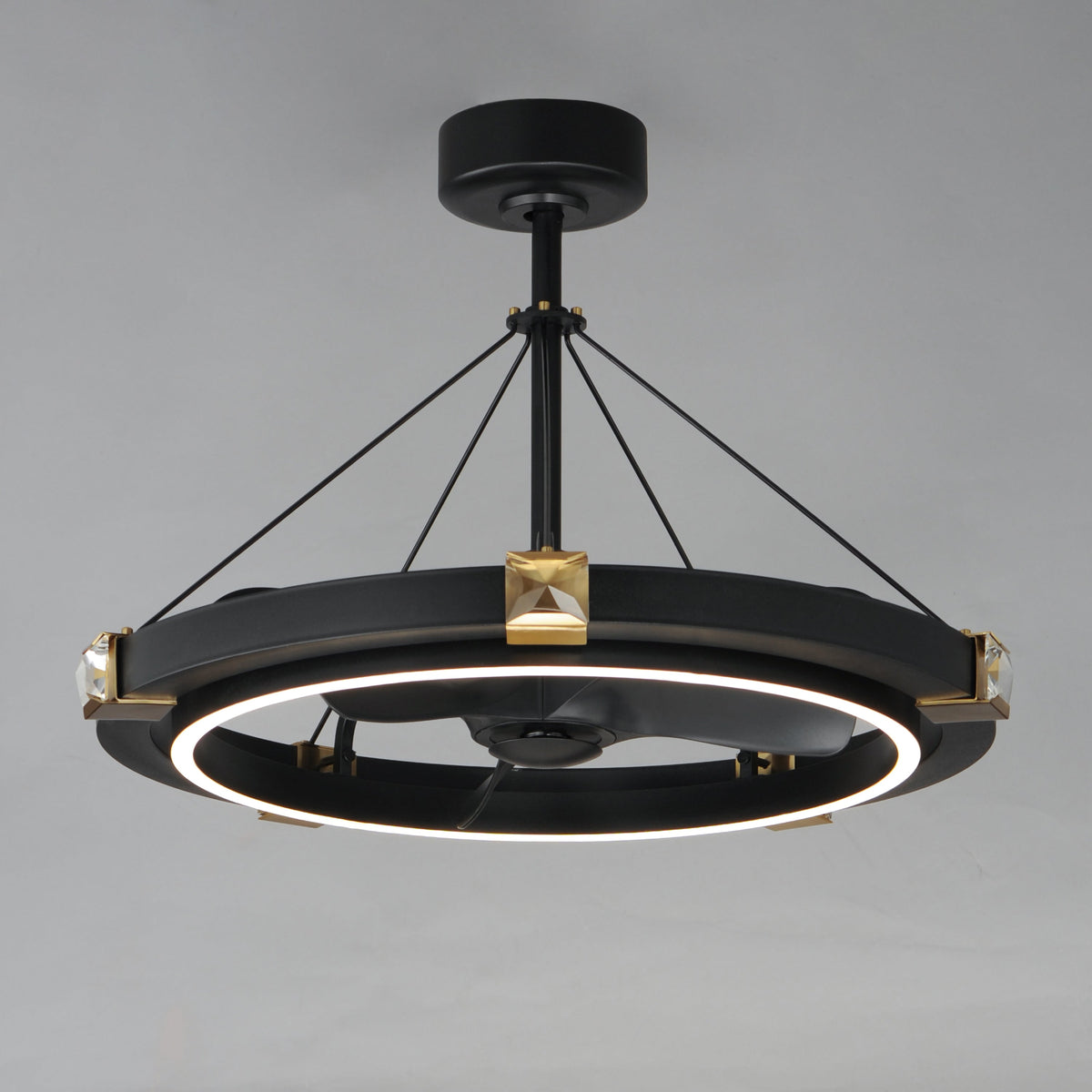 Maxim Jewel Fandelight Model: 61019BCBKGLD– Lighting Originals