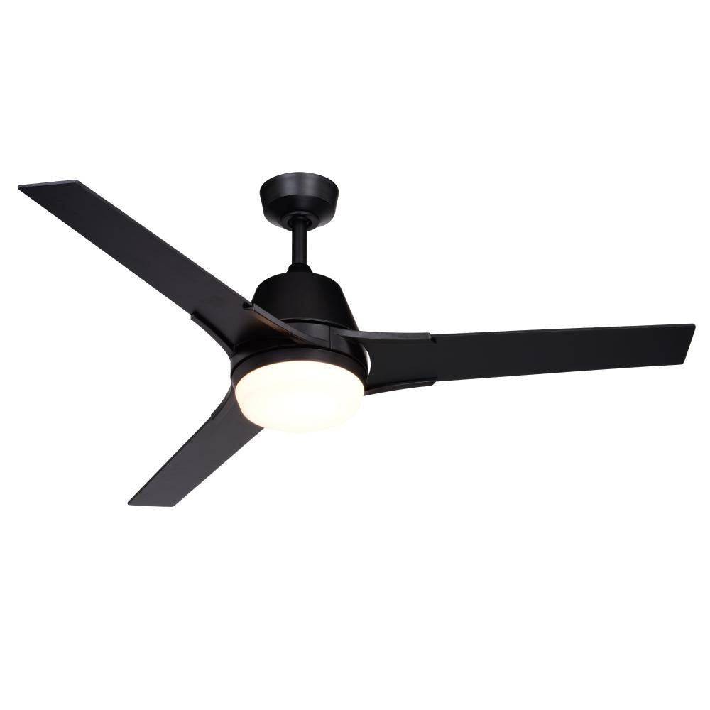 Vaxcel Crescent 52 In. Ceiling Fan Black Model: F0108– Lighting Originals