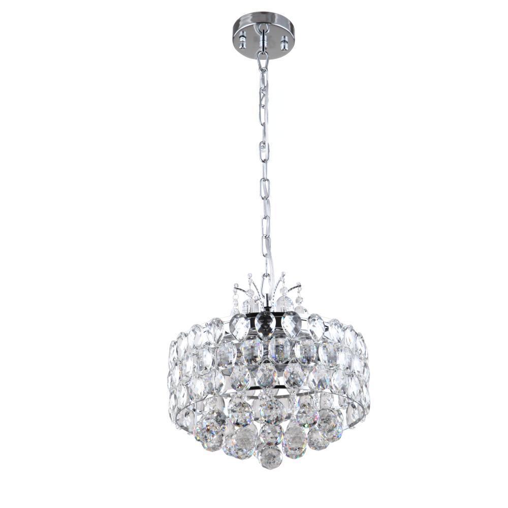 Zeev Lighting Belle 1 Light Multi Light Pendant Model: P30065-LED-CH ...